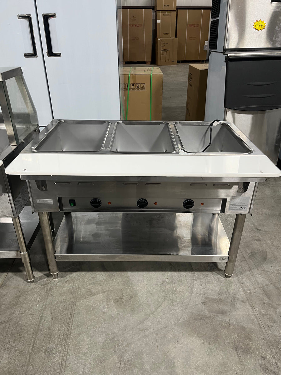 3 Bay ELECTRIC Steam Table – Crawford Equipment